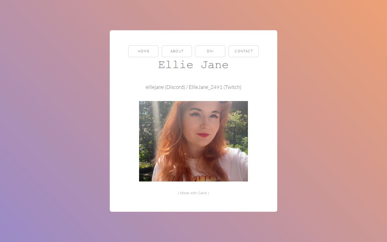 ellie jane - moderation